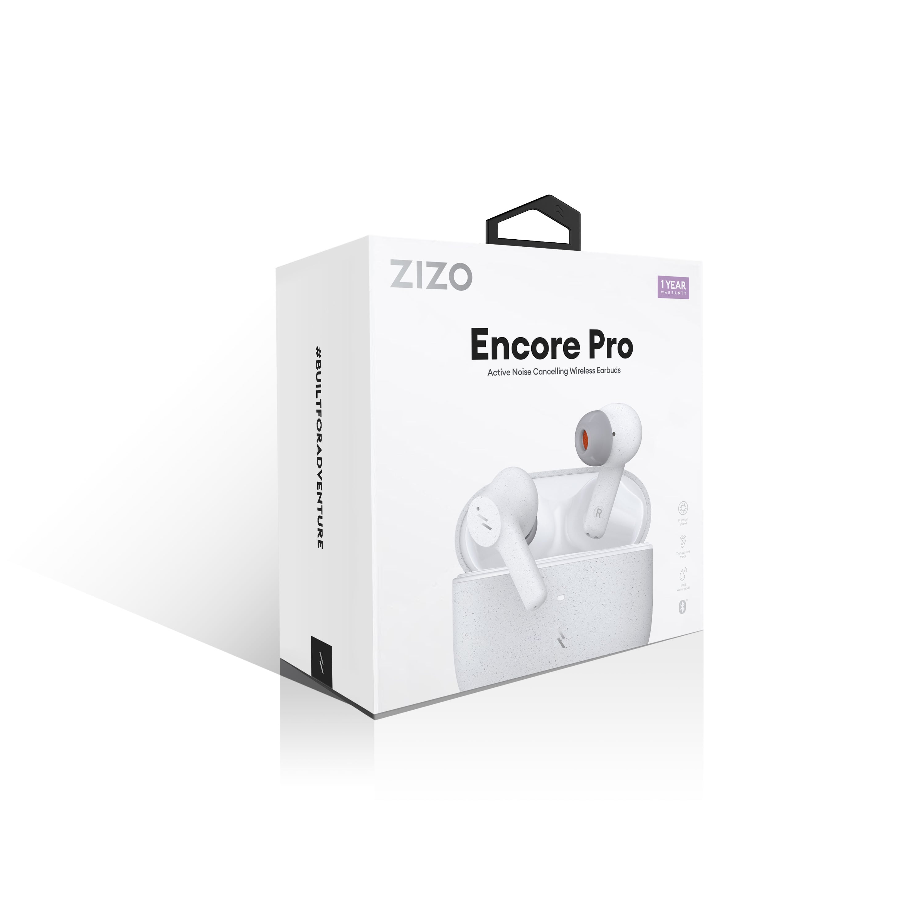 ZIZO Encore Pro | Active Noise Cancelling Wireless Earbuds